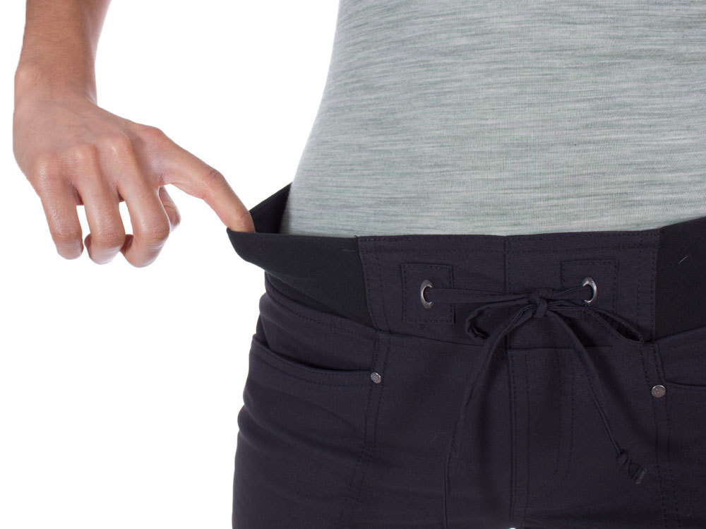 Royal Robbins Women's Jammer Short (Jet Black) Outdoor Capri Pants