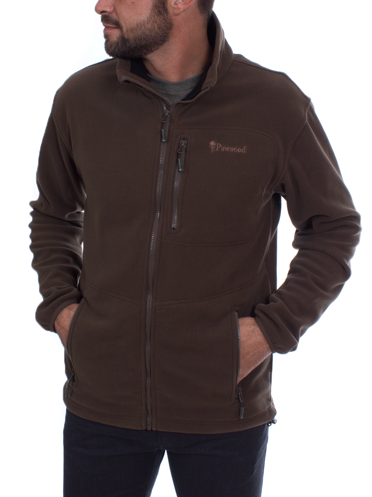 Pinewood Finnveden Fleece Jacket (Brown) Vest