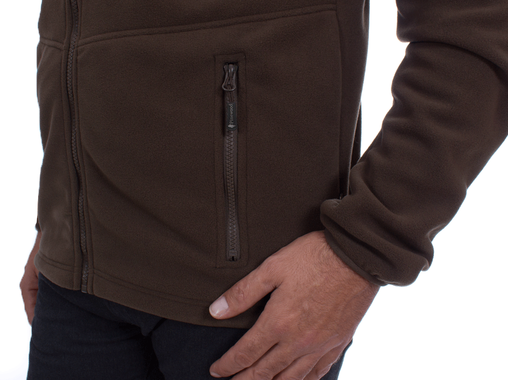 Pinewood Finnveden Fleece Jacket (Brown) Vest