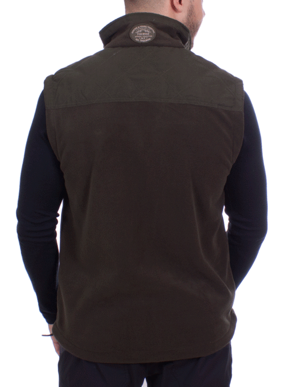Pinewood Finnveden Fleece Vest/ Bodywarmer (Green)Vest