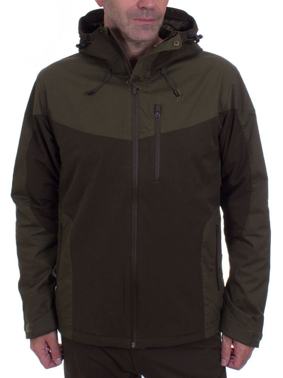 Pinewood Finnveden Hybrid Extreme Jacket (D.Olive/ H.Olive) Outdoor Jacket