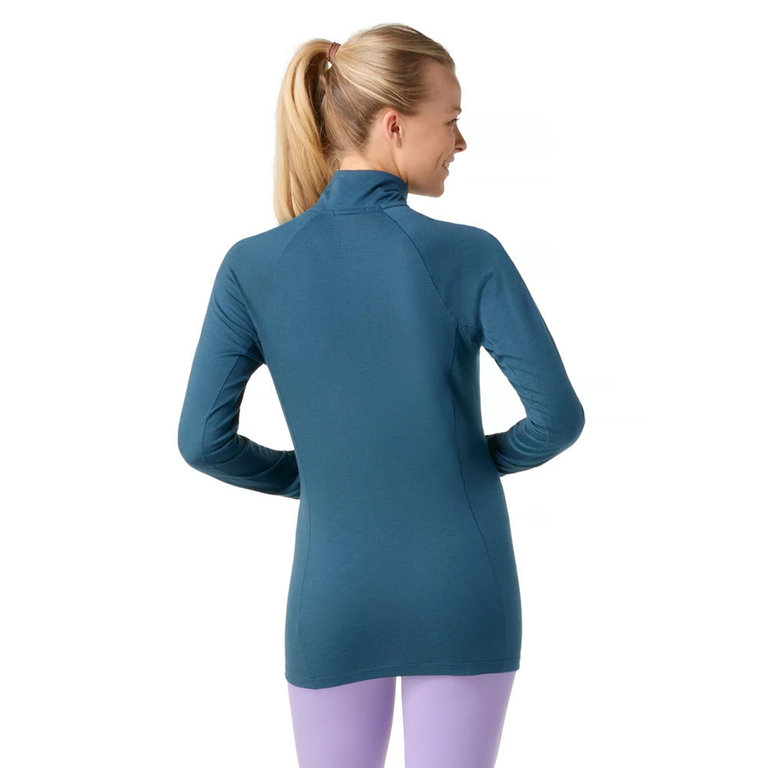Smartwool Women's Classic All-Season Merino Base Layer 1/4 Zip ...