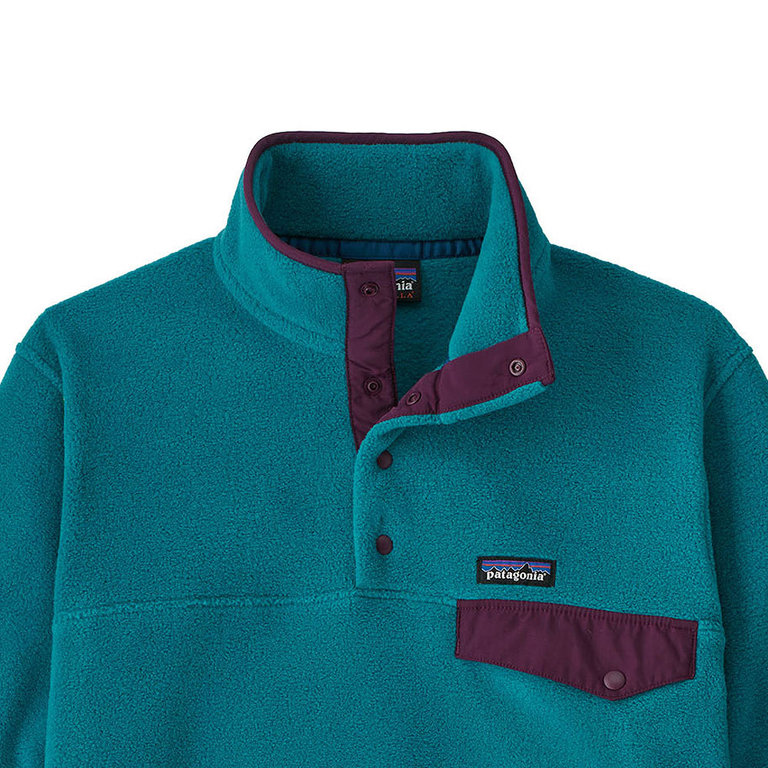 Patagonia Men's Lightweight Synchilla Snap-T Fleece Pullover (Belay ...