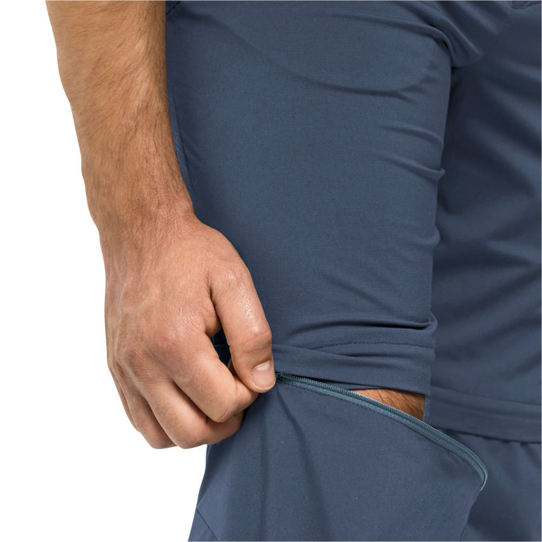 Jack Wolfskin Men's Glastal Zip Off Pants (Evening Sky) Nylon Hiking ...