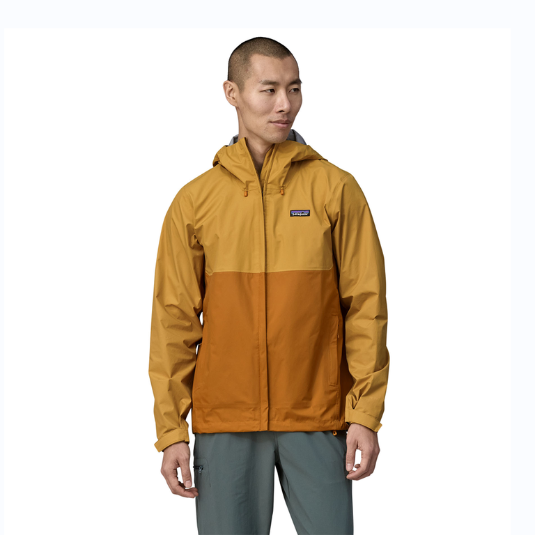 Patagonia Men's Torrentshell 3L Jacket (Golden Caramel) Hardshell
